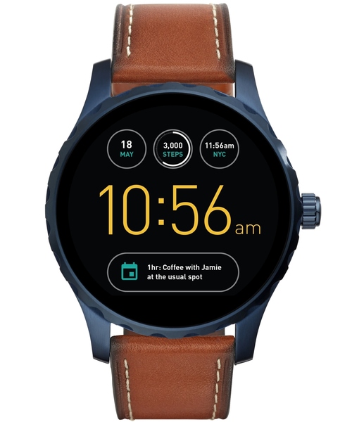 FOSSIL（フォッシル）の「【TOUCHSCREEN SMARTWATCH】【Safari 2017年5月号 / MONOQLO 2017年 ...