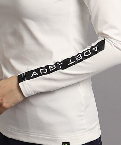 adabat（アダバット）の「【ADBT】ロゴデザイン モックネック長袖インナー（その他トップス）」 - WEAR