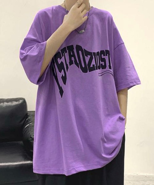 Anchor Smith（アンカー スミス）の「ビッグシルエット デザインプリント 半袖Tシャツ（Tシャツ/カットソー）」 - WEAR