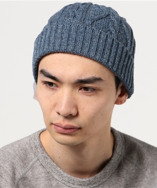 ROTOTO（ロトト）の「【RoToTo/ロトト】CWS CABLE KNIT CAP/ケーブルニットキャップ（ニットキャップ/ビーニー ...