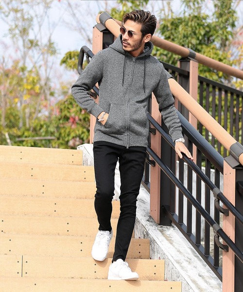 roshell（ロシェル）の「ニットフリース ジップアップ パーカー（パーカー）」 - WEAR