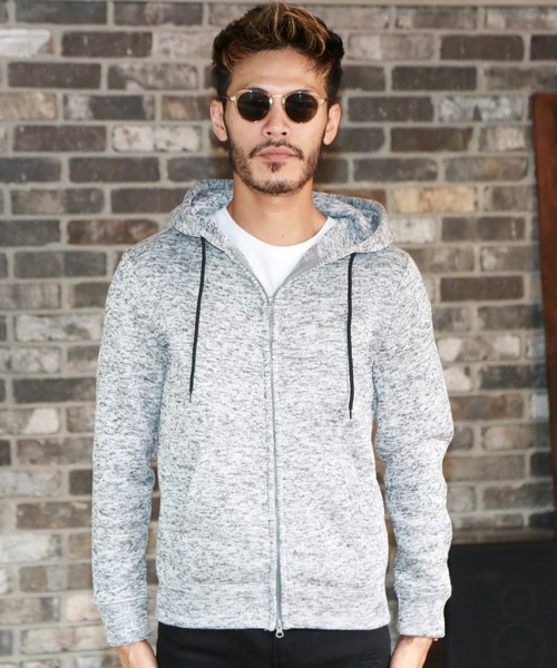 roshell（ロシェル）の「ニットフリース ジップアップ パーカー（パーカー）」 - WEAR