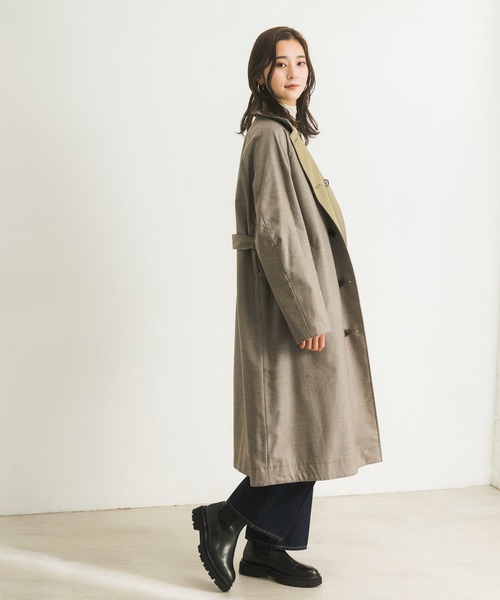 TICCA（ティッカ）の「TICCA リバーシブルステンカラーコートクラシック（ステンカラーコート）」 - WEAR
