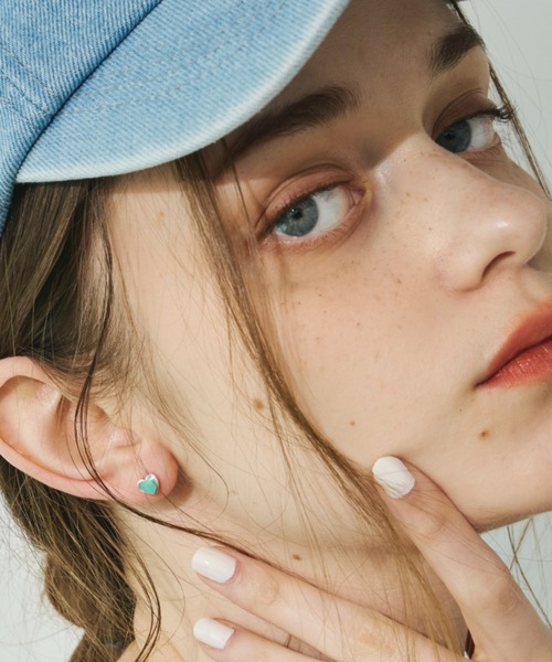 【セール】天然石プチハートピアス（ピアス（両耳用））｜Unitage（ユニテージ）のファッション通販 - ZOZOTOWN