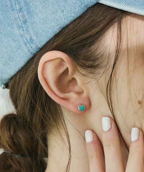 【セール】天然石プチハートピアス（ピアス（両耳用））｜Unitage（ユニテージ）のファッション通販 - ZOZOTOWN