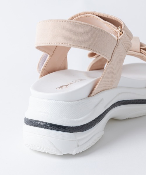 Rewde（ルゥデ）の「リボンスポーツサンダル（1R18-SA01）（サンダル）」 - WEAR
