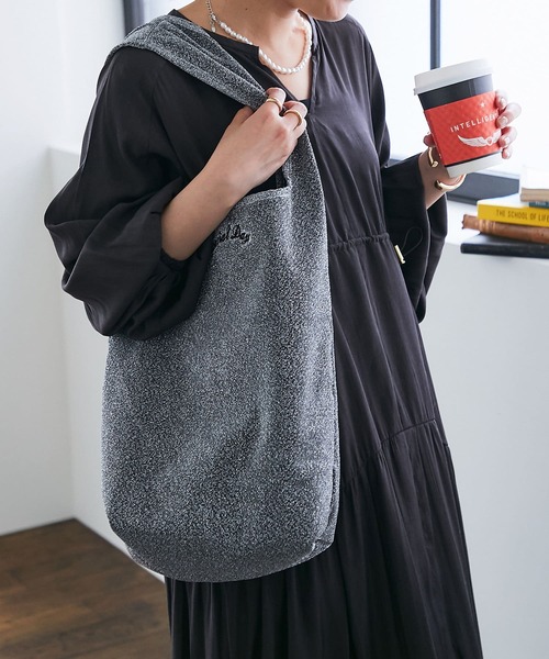 cache cache（カシュ カシュ）の「cache cache/ラメワンポイント刺繍トート（トートバッグ）」 - WEAR