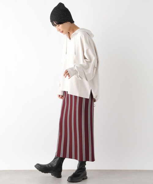 LEPSIM（レプシィム）の「12ゲージストライプニットスカート 133262（スカート）」 - WEAR