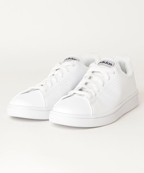 adidas（アディダス）の「adidas/アディダス ADVANCOURT BASE U / アドバンコートベース シンプル スニーカー ...