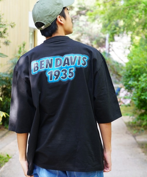BEN DAVIS（ベンデイビス）の「《BEN DAVIS》ビッグシルエット PRINT TEE/抗菌防臭 リサイクルコットン混（Tシャツ ...