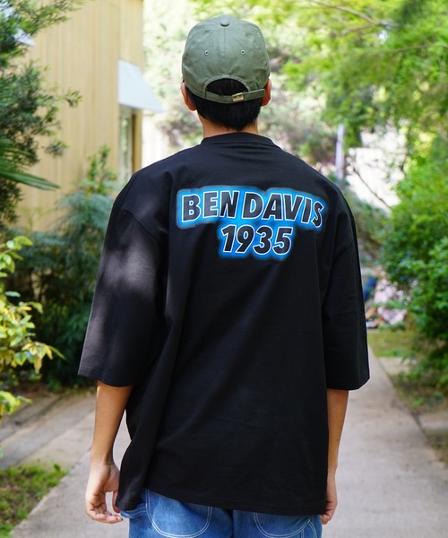 BEN DAVIS（ベンデイビス）の「《BEN DAVIS》ビッグシルエット PRINT TEE/抗菌防臭 リサイクルコットン混（Tシャツ ...