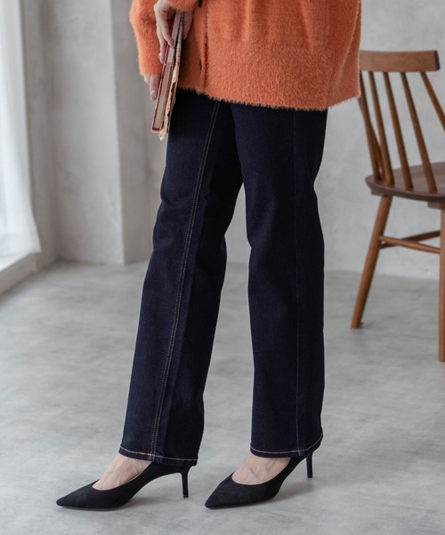 EDWIN（エドウィン）の「C17 BASIC REGULAR STRAIGHT DENIM CB343 ベーシックレギュラーストレート（デニムパンツ）」 - WEAR