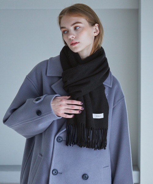 SERACE（セラス）の「【SERACE】Loose basic soft muffler / ルーズベーシックソフトマフラー（マフラー）」 - WEAR