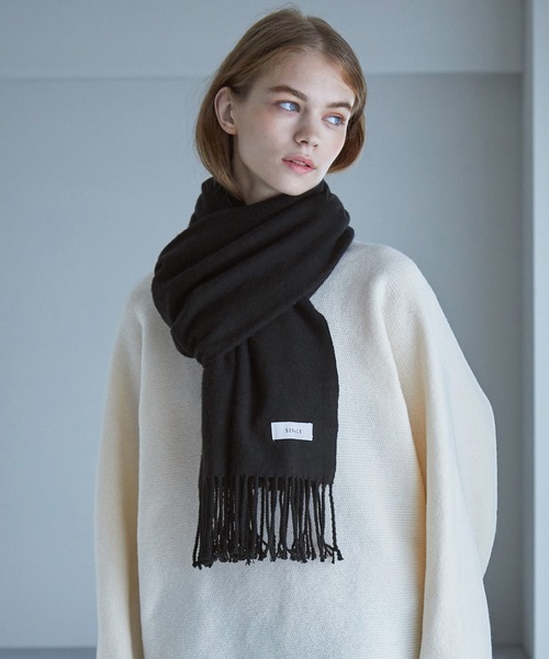 SERACE（セラス）の「【SERACE】Loose basic soft muffler / ルーズベーシックソフトマフラー（マフラー）」 - WEAR