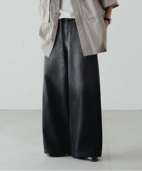 epnok（エプノック）の「グラデーションデニムワイドパンツ（デニムパンツ）」 - WEAR