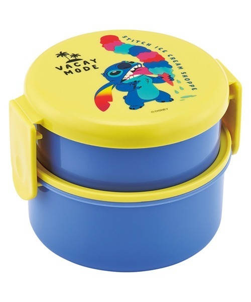 Skater（スケーター）の「キャラクター 丸型ランチBOX2段 ONWR1AG（お弁当箱）」 - WEAR