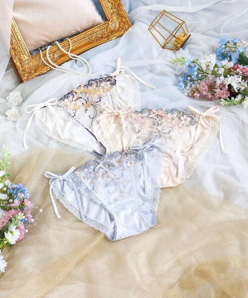 Risa Magli（リサマリ）の「アイシャ リボンショーツ（ショーツ）」 - WEAR