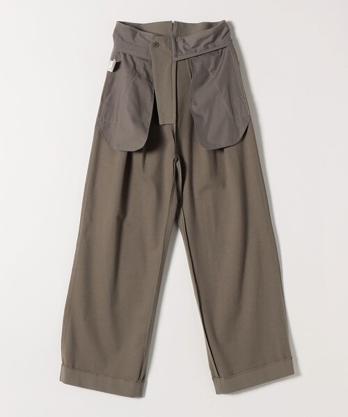 セール】SHIPS any:〈洗濯機可能〉ウォーム ストレッチ ハイウエスト 2