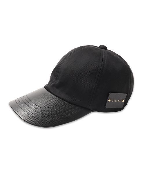 CULLNI（クルニ）の「CP-015 / Bicolor Leather Visor Cap（キャップ）」 - WEAR