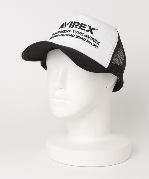【AVIREX/アヴィレックス】KING SIZE MESH CAP LOGO 大きめサイズメッシュキャップ（キャップ）｜AVIREX（アヴィ ...