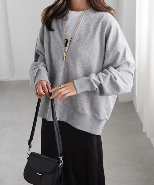 RANAN（ラナン）の「フロントハーフジップスウェット（スウェット）」 - WEAR