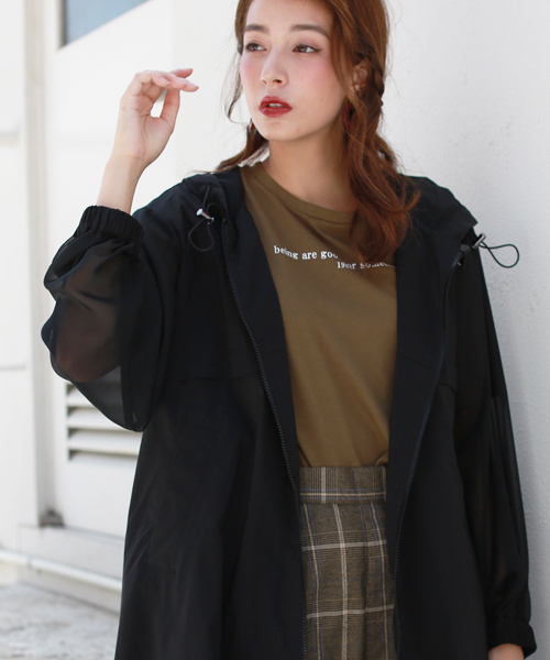 REAL CUBE（リアルキューブ）の「ジップフーディーシアーコート（ダウンジャケット/コート）」 - WEAR