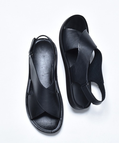 SVEC（シュベック）の「【SVEC / シュベック】クロス バックストラップ サンダル（サンダル）」 - WEAR