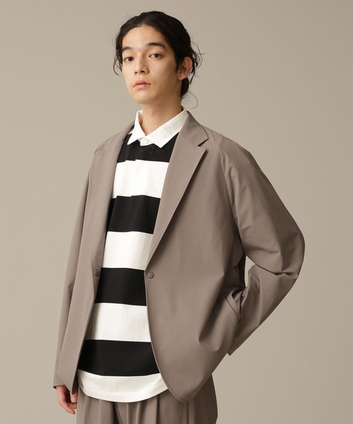 NANO universe（ナノユニバース）の「LB.03/SQUALL PROOF撥水ポイントアディションジャケット（テーラードジャケット ...