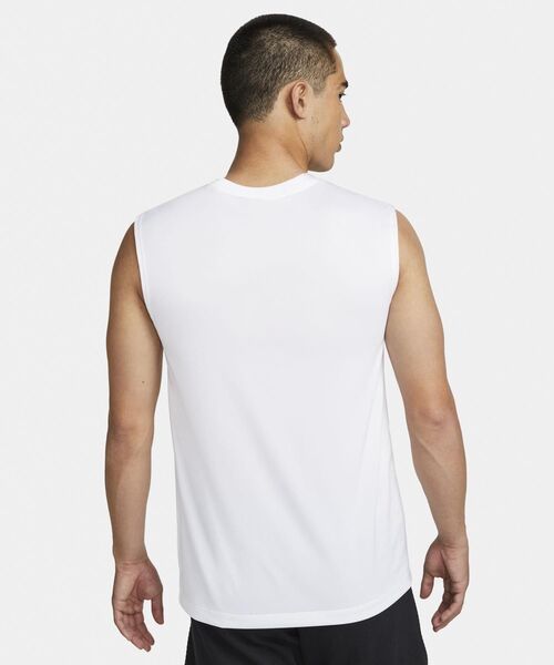 NIKE（ナイキ）の「ナイキ Dri-FIT レジェンド メンズ スリーブレス フィットネス Tシャツ / Nike Dri-FIT ...