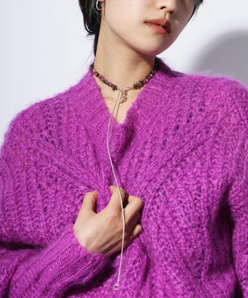 NARRATIVEPLATOON:BASE CHOKER NECKLACE -BEADS RED（ネックレス）｜NARRATIVE PLATOON（ナラティブ プラトゥーン）のファッション通販 ...