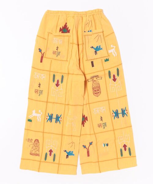 チャイハネ】ラジャラン刺繍ワイドパンツ（その他パンツ）｜チャイハネ