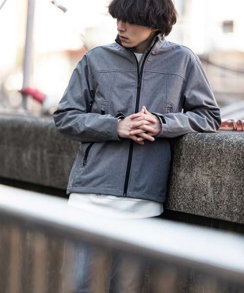 FIRST DOWN EXPLORATION GEAR（ファーストダウンエクスプロレーションギア）の「FIRST DOWN EXPLORATION GEAR/裏ブリスターソフトシェルジャケット ...