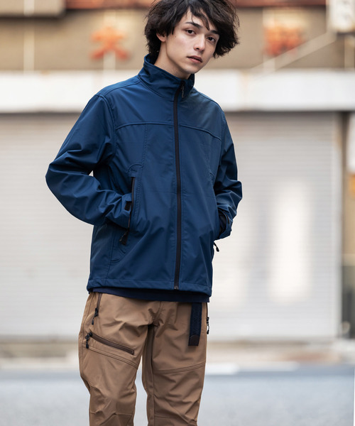 FIRST DOWN EXPLORATION GEAR（ファーストダウンエクスプロレーションギア）の「FIRST DOWN EXPLORATION GEAR/裏ブリスターソフトシェルジャケット ...