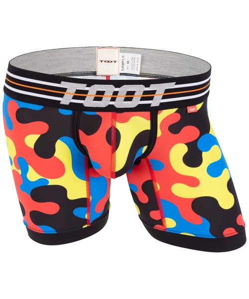 TOOT（トゥート）の「BOXER／ビビッドカモロングボクサー（ボクサーパンツ）」 - WEAR