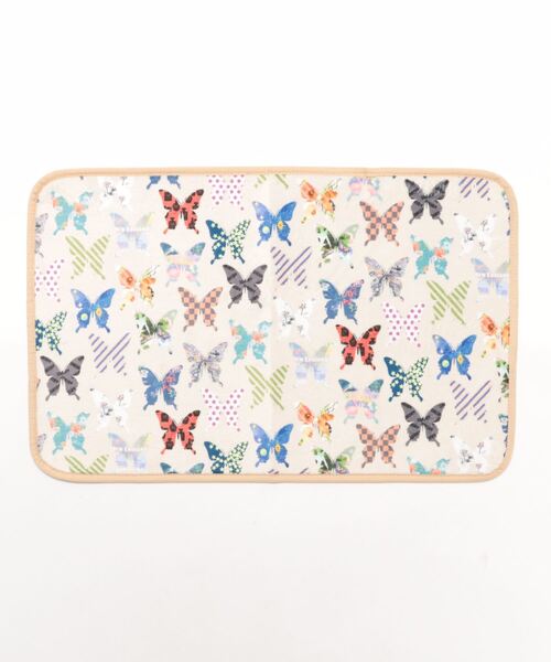 【セール】642704：スカラーちゃん×蝶柄×メルヘン柄 マット（ラグ/マット）｜ScoLar（スカラー）のファッション通販 - ZOZOTOWN