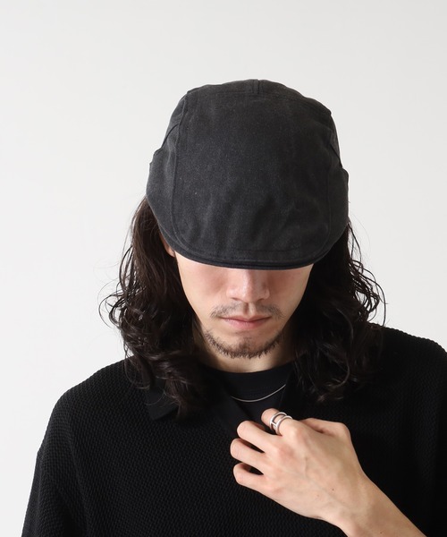 Ree&Mee（リーアンドミー）の「Ree&Mee サイズ調整付き デニム サイドベルト ハンチング 帽子 男女兼用（ハンチング/ベレー帽）」 - WEAR