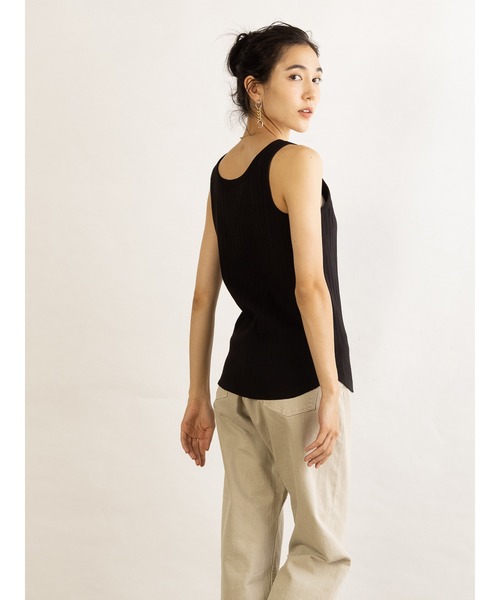OandI（オーアンドアイ）の「ワイドリブタンクトップ（タンクトップ）」 - WEAR