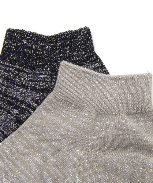 LAKOLE（ラコレ）の「TCショートラメソックス / 266962（ソックス/靴下）」 - WEAR