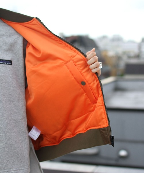 KIFFE（キッフェ）の「KIFFE/キッフェ ビッグフィットMA-1ベスト BIG FIT MA-1 VEST（MA-1）」 - WEAR