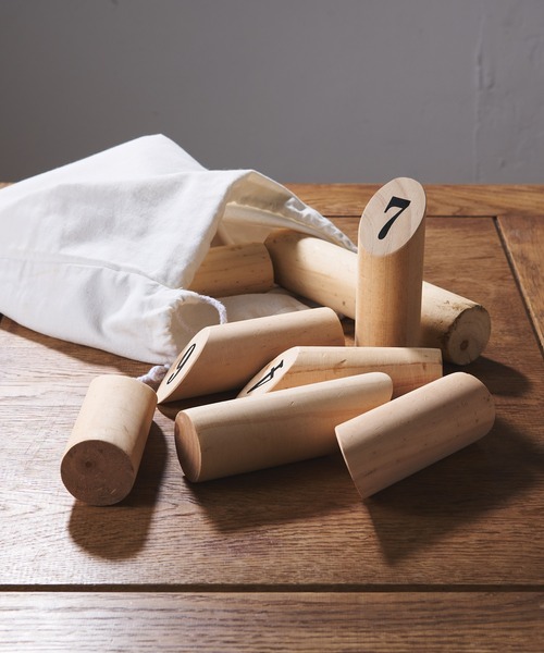 BIRTHDAY BAR（バースデイバー）の「モルック NUMBER KUBB GAME 棒倒しゲーム（おもちゃ）」 - WEAR