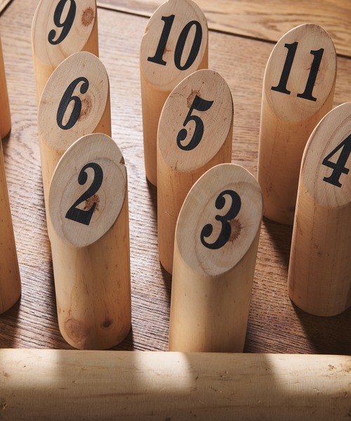 BIRTHDAY BAR（バースデイバー）の「モルック NUMBER KUBB GAME 棒倒しゲーム（おもちゃ）」 - WEAR