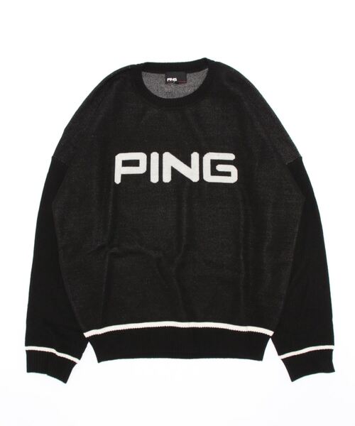 PING（ピン）の「【PING APPAREL】ダブルジャガードリブニット＜PERFORMANCE＞ (MENS)（ニット/セーター）」 - WEAR