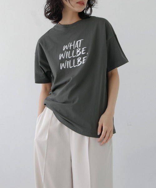 かすれロゴプリントTシャツ（Tシャツ/カットソー）｜hellam（へラム）のファッション通販 - ZOZOTOWN