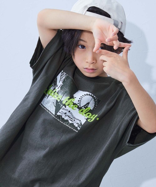 devirock（デビロック）の「綿100％ デビラボ スーパーBIGシルエット プリント半袖Tシャツ（Tシャツ/カットソー）」 - WEAR