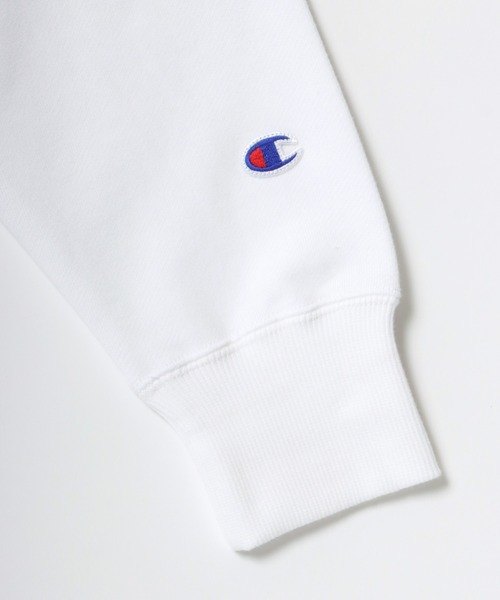 Champion（チャンピオン）の「Champion/チャンピオン USAコットン 裏毛 ワンポイント刺繍 スウェット レディース メンズ ...