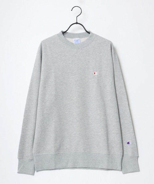 Champion（チャンピオン）の「Champion/チャンピオン USAコットン 裏毛 ワンポイント刺繍 スウェット レディース メンズ ...