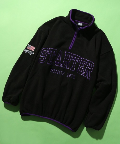 STARTER BLACK LABEL（スターターブラックレーベル）の「【STARTER /スターター】フリースハーフジップ プルオーバー（スウェット）」 - WEAR