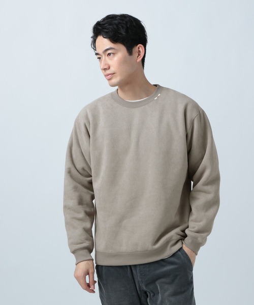 BAYFLOW（ベイフロー）の「※スエードボアリバーシブルクルーネックスウェット（スウェット）」 - WEAR