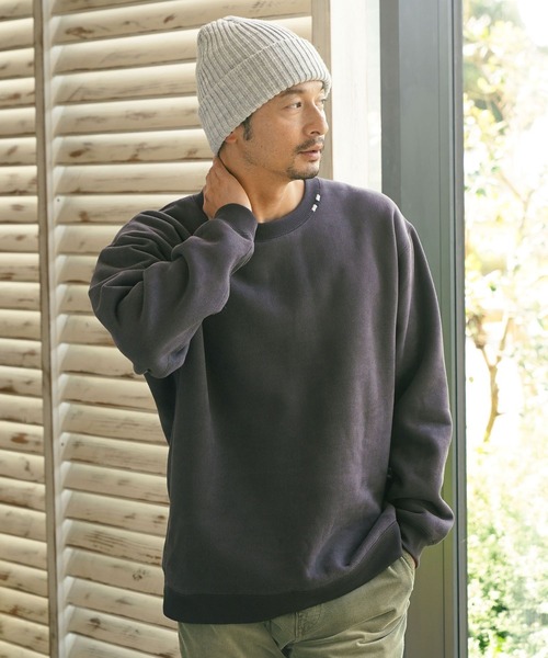 BAYFLOW（ベイフロー）の「※スエードボアリバーシブルクルーネックスウェット（スウェット）」 - WEAR