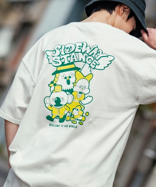 SIDEWAY STANCE（サイドウェイスタンス）の「【SIDEWAY STANCE】オリジナル グラフィック プリント 半袖Tシャツ（Tシャツ/カットソー）」 - WEAR